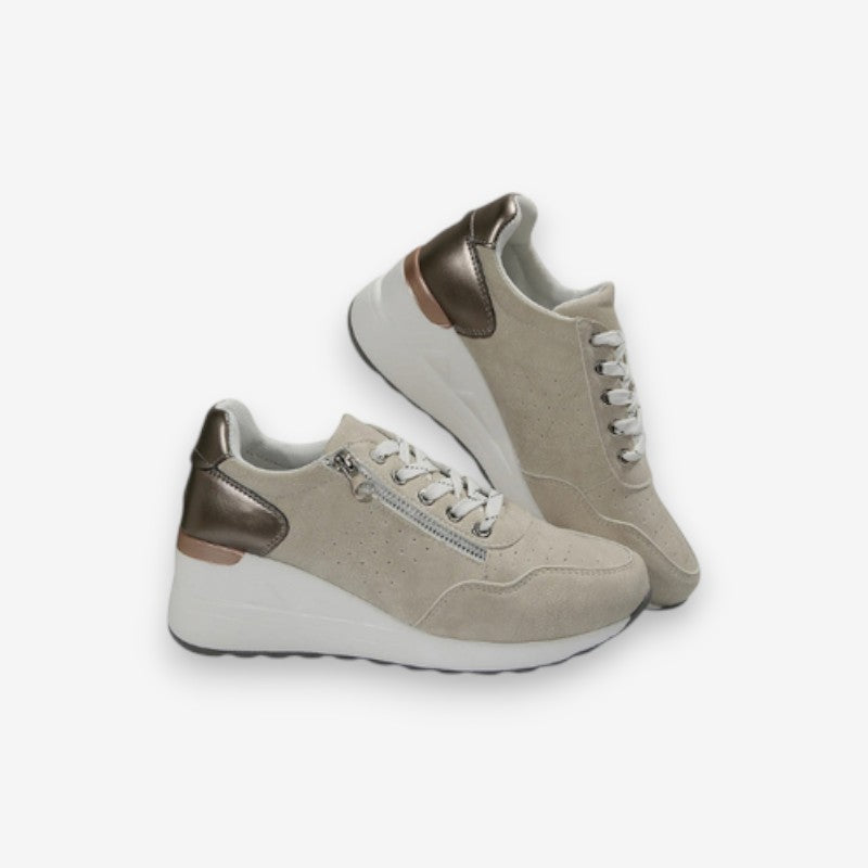 Christine – Chaussures à Lacets avec Fermeture Éclair Latérale et Seme ...